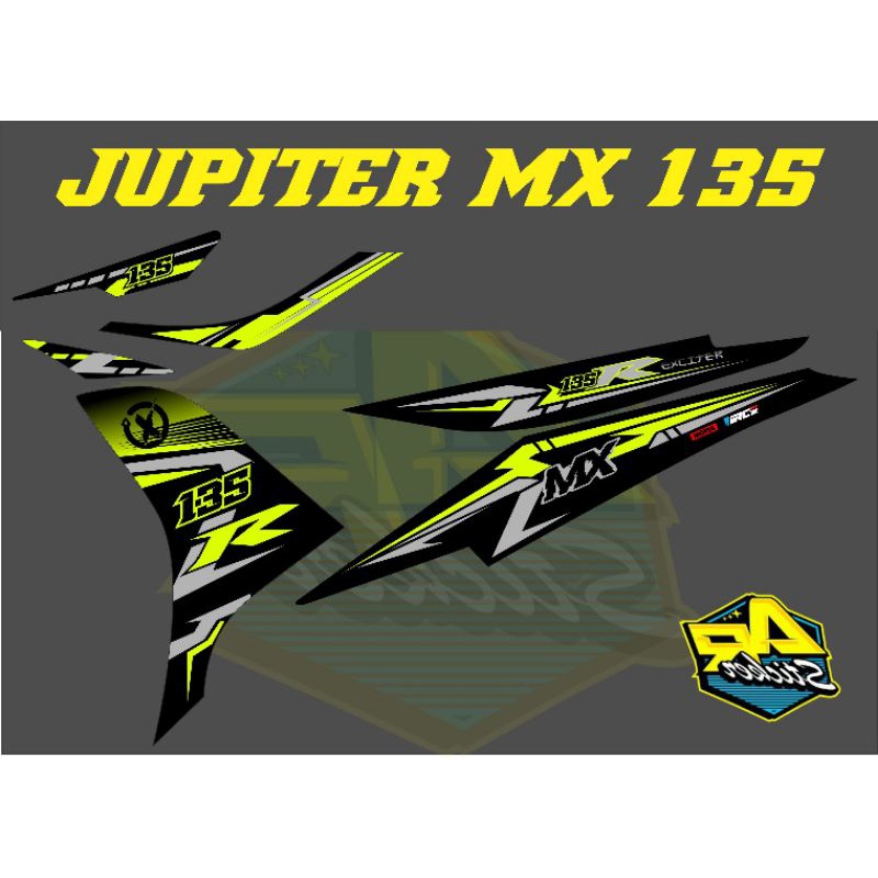 Striping Jupiter Mx 135 Striping Mx New Sticker Jupiter Mx Stripping Mx ...