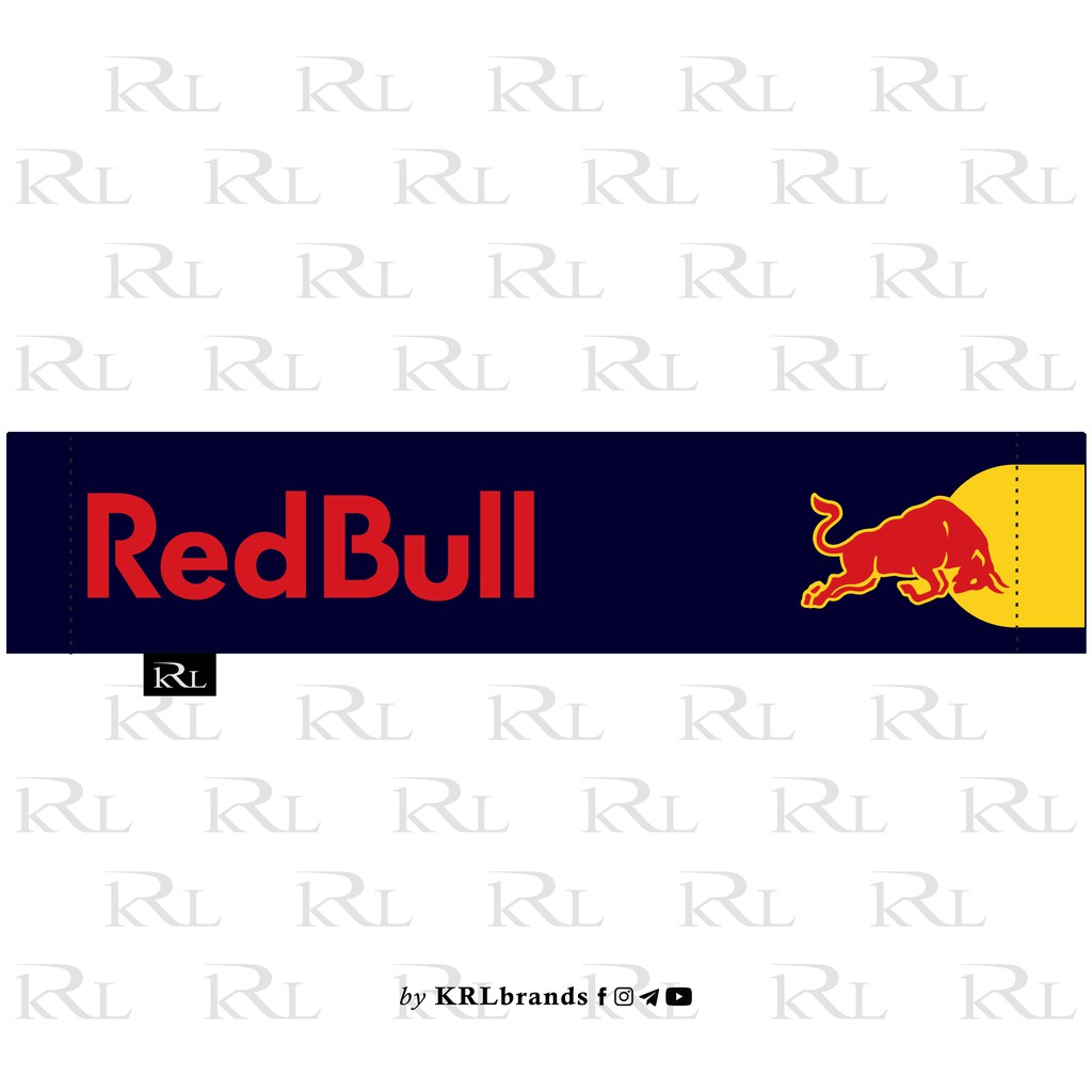 [LIMITED EDITION] Red Bull Face Mask 3 Layers of Fabric Cotton Face ...