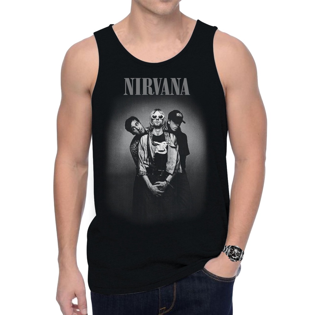 Nirvana ll Men's SINGLET Sleeveless/Men's Undershirt/Men's Undershirt ...