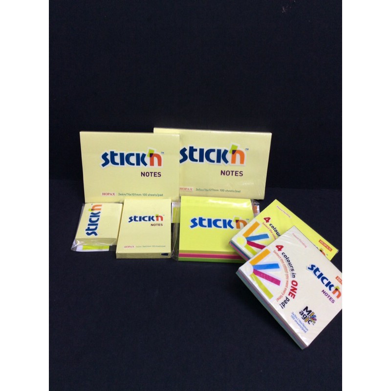 Stickn Notes Adhesive Colorful Paper Shopee Malaysia