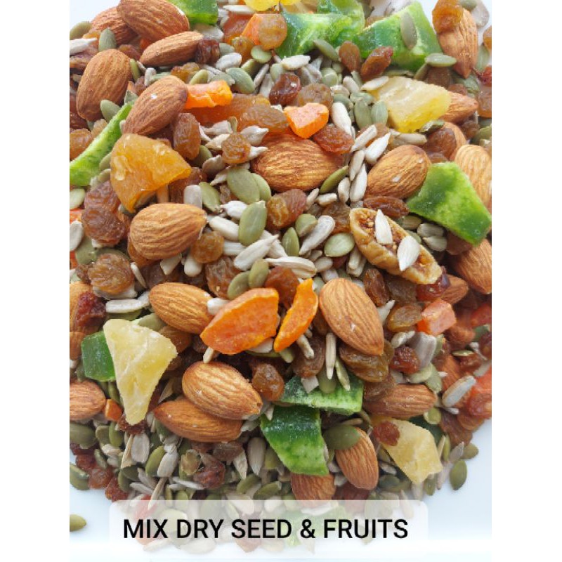 MIX DRY SEED & FRUITS 500G (PM COD) | Shopee Malaysia