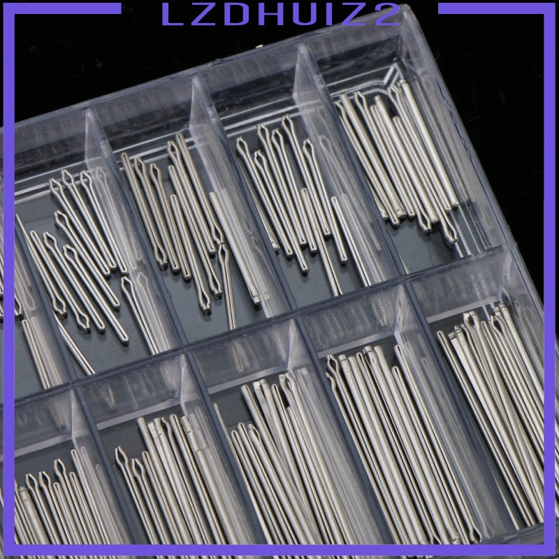 Les Fleurs 180Pcs Watch Strap Bracelet Band Split Cotter Pins Links ...