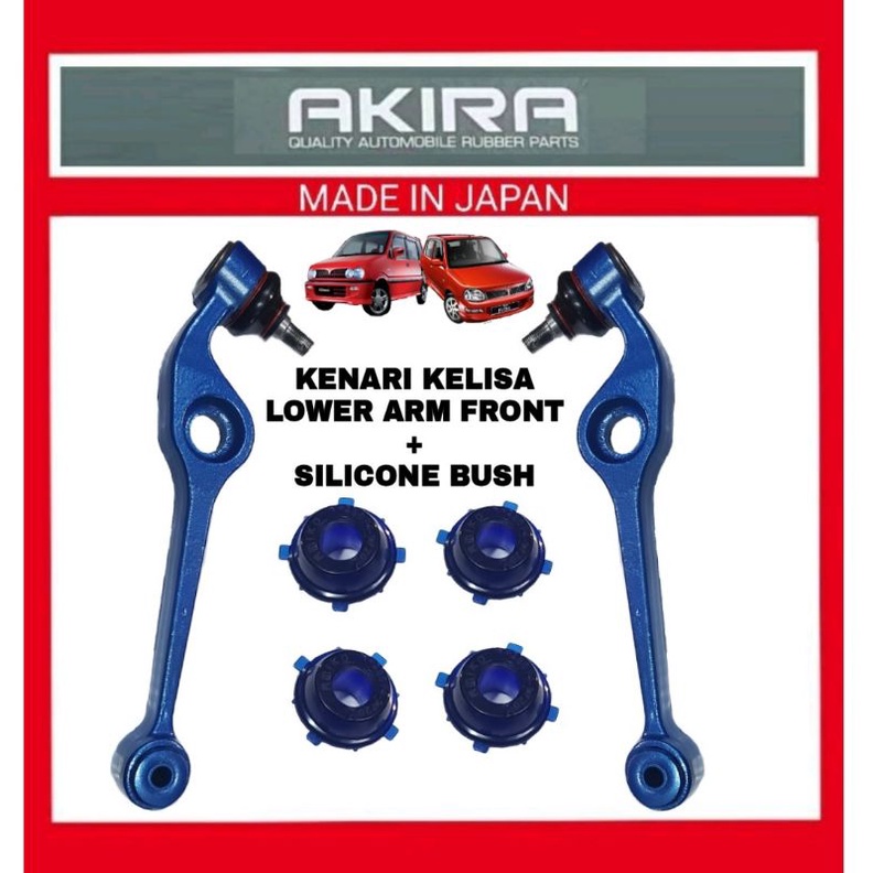 CS AKIRA PERODUA KENARI KELISA LOWER ARM FRONT HEAVY DUTY FOC 4PCS ...
