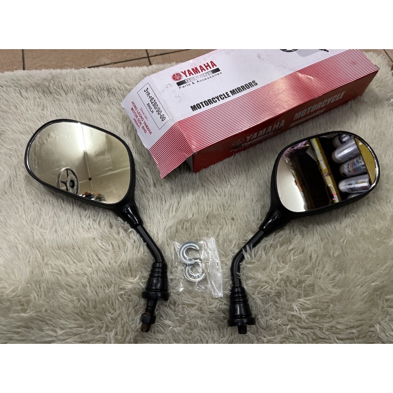 yamaha y110 side mirror back mirror back cermin original 100% HLY ego ...
