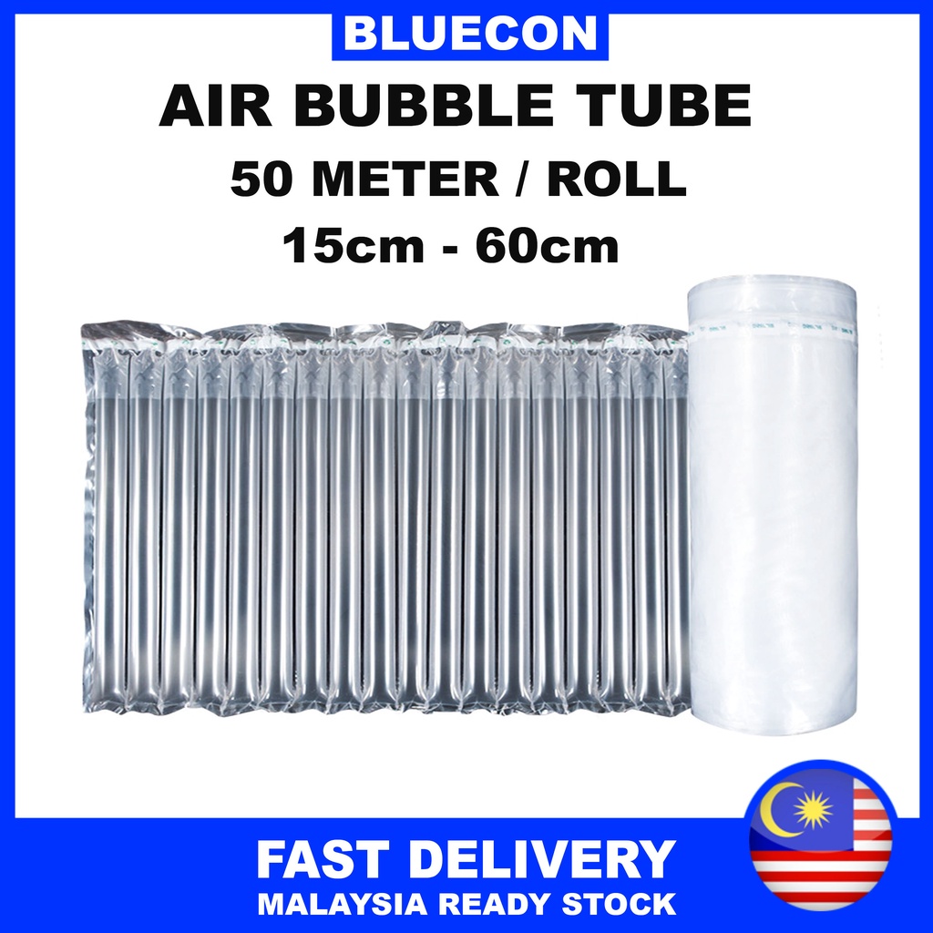 50 Meter Inflatable Bubble Wrap Air Bubble Wrap Packaging Air Column ...