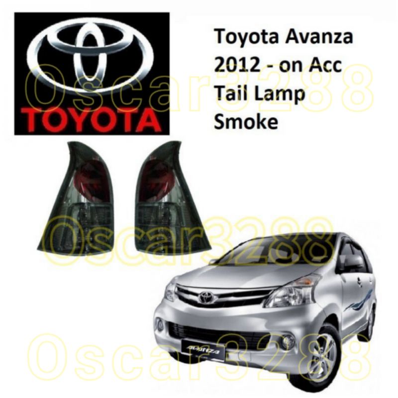 🔥🔥Ready Stock🔥🔥 Avanza 2012-on Tail Lamp Acc Smoke Set 2pcs | Shopee ...