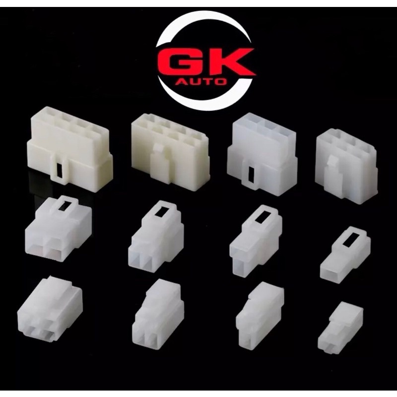 2 Way 3 Way 4 Way 6way Pin Locking Connectors Plug & Socket Set Male ...