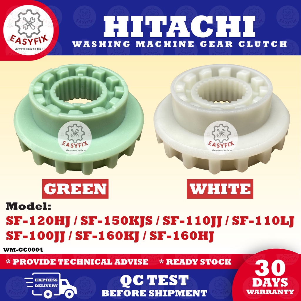 SF-120HJ / SF-150KJS / SF-110JJ / SF-110LJ HITACHI WASHING MACHINE GEAR ...