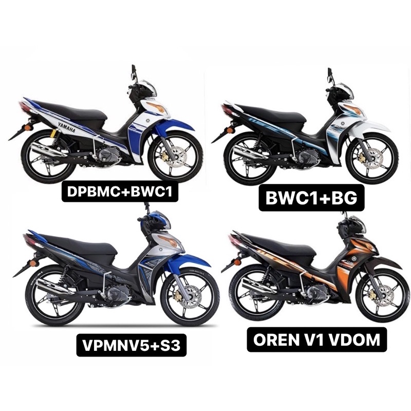 YAMAHA SRL 115 FI Lagenda Fuel Injection Full Body Cover Set SRL115Fi ...