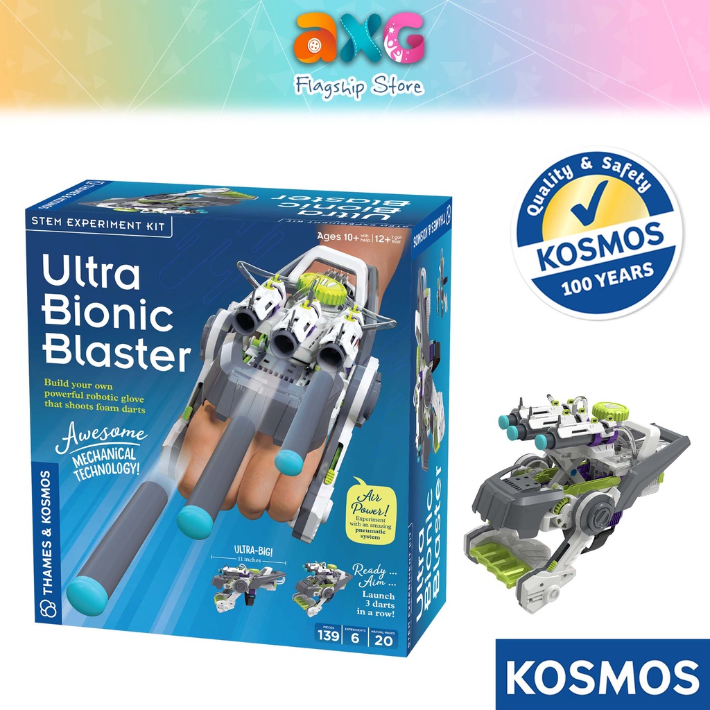 Thames & Kosmos Stem Ultra Bionic Blaster Experiment Kit 620502 ...