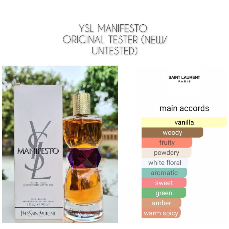 Original Tester ¥sl Manifesto Shopee Malaysia