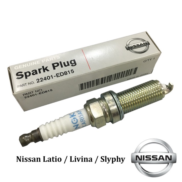 22401-ED815 (NGK LZKAR6AP-11) Nissan Iridium Spark Plug for | Shopee ...