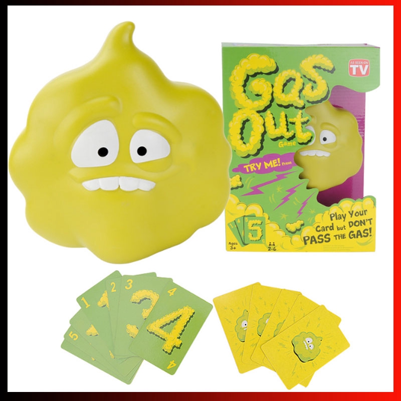 【Ready Stock】Board Game Gas Out Action Reflex Family Kids Fun Card ...