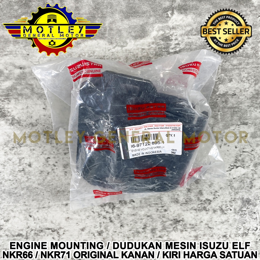 MESIN Engine MOUNTING MONTING RUBBER ENGINE MOUNTING ISUZU ELF NKR66 ...