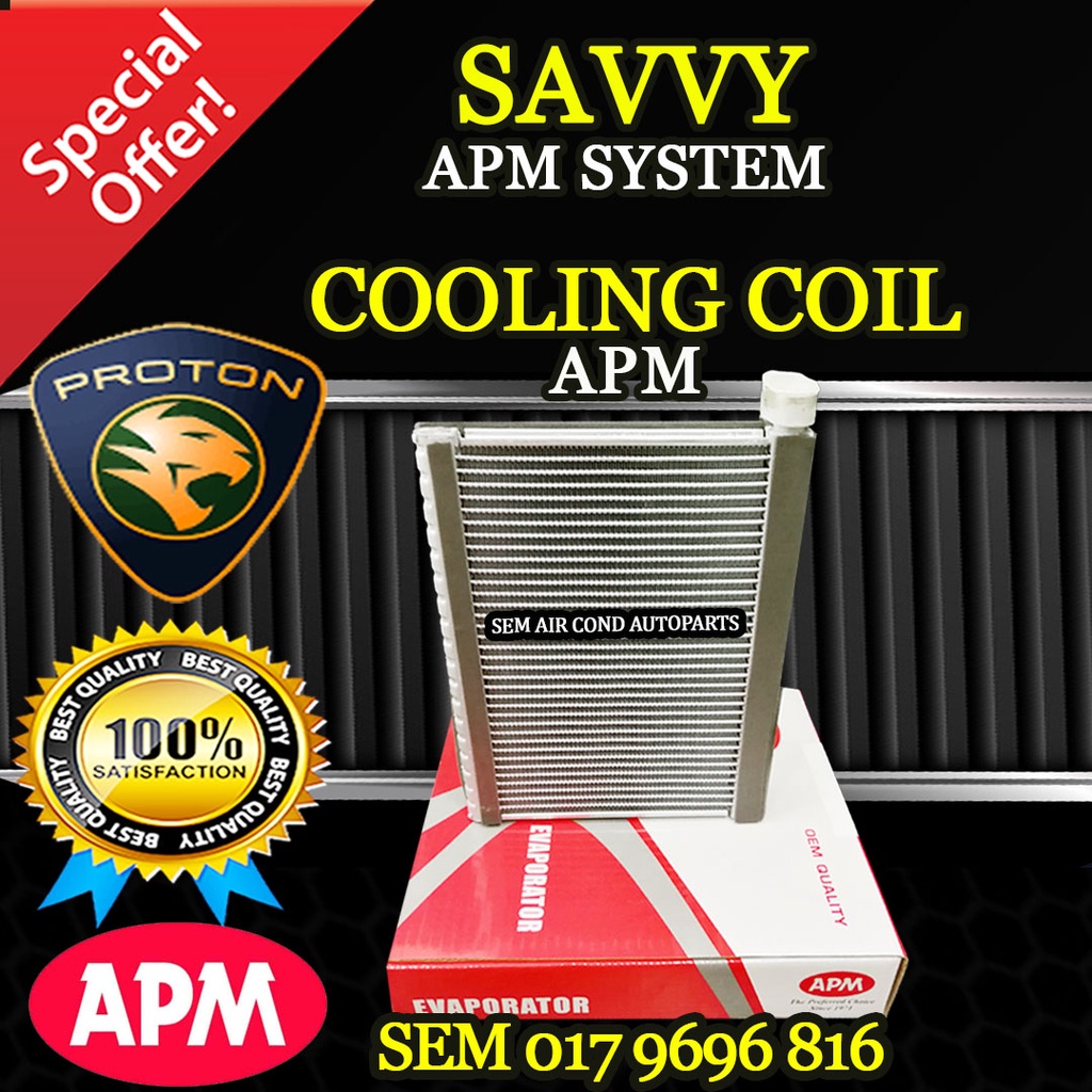 PROTON SAVVY APM SYSTEM APM COOLING COIL/ EVAPORATOR (CAR AIRCOND ...