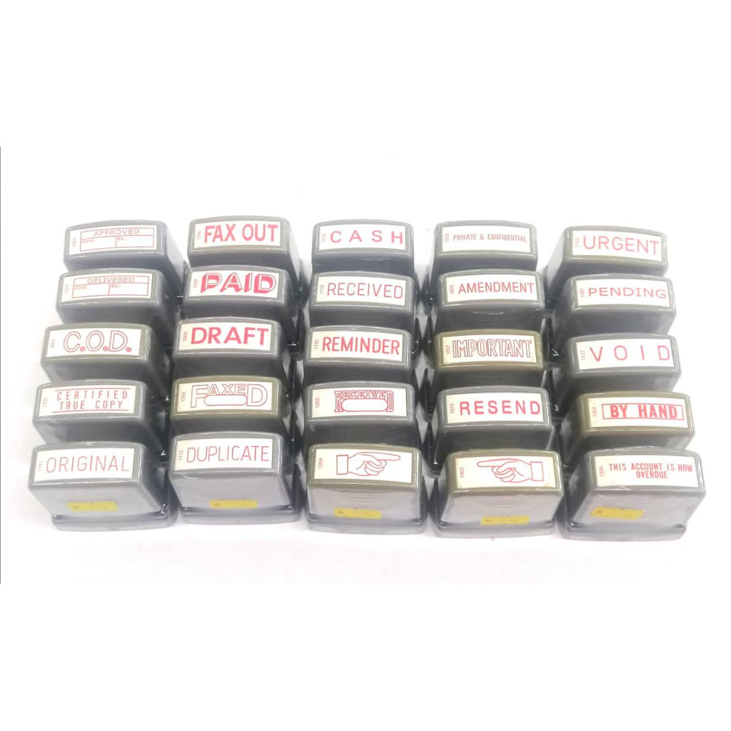 [Part 1/2] Artline Xstamper Vx Re-Inking Stamp | Shopee Malaysia
