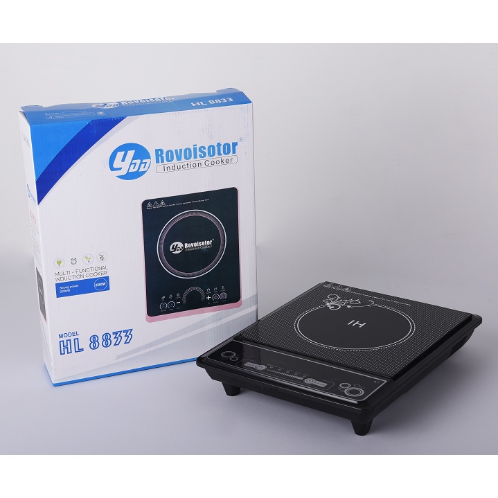 Induction Cooker Electric Stove Portable Cooktop Touch Button Household ...