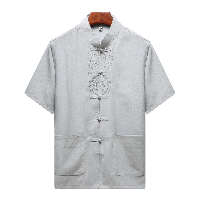 唐裝男 漢服 男 cheongsam shirt men baju cina lelaki tang suit hanfumen samfu ...