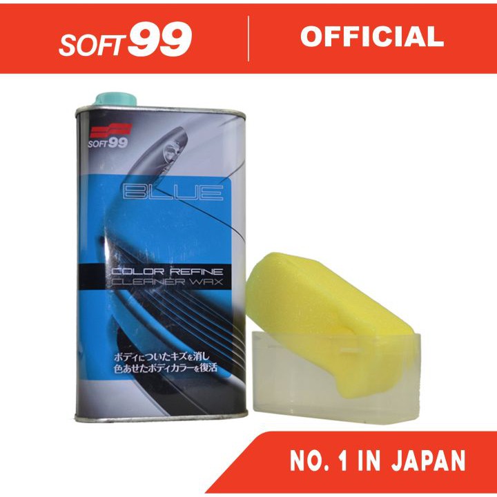 SOFT 99 Blue Color Refine Cleaner Wax Polish (530ml) | Shopee Malaysia
