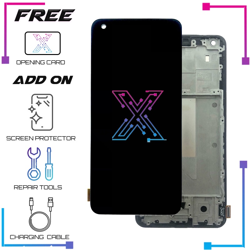 Lcd For Vivo X50 4G (With Touch Screen Display) | Shopee Malaysia