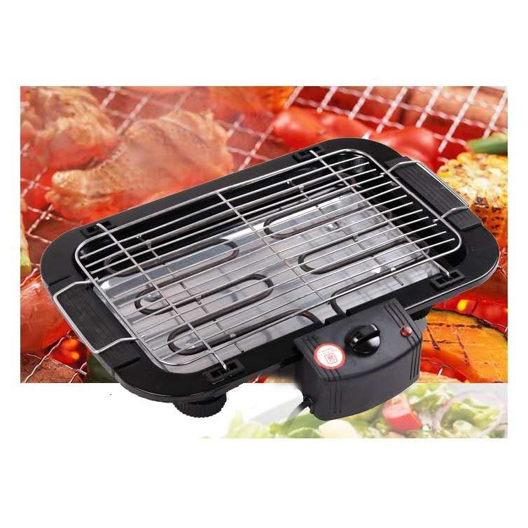 Electric Smokeless Grill Barbeque Korean BBQ Pan Set/ Pembakar Elektrik ...