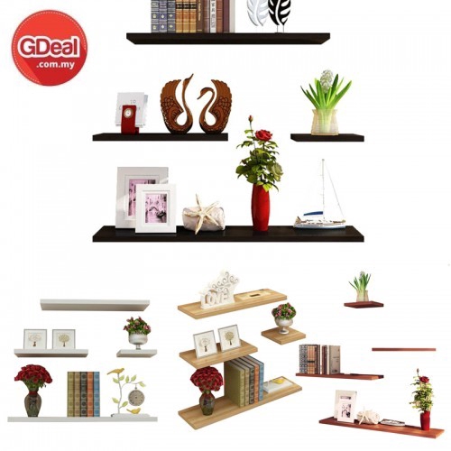 GDeal 4 in 1 Floating Rack / Floating Shelves / Wall Shelves / Wall ...