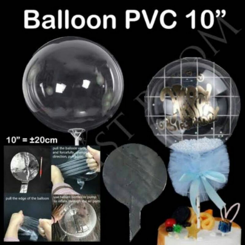 10inch pvc Balloon 24cm diameter pvc Balloon After Pump | Shopee Malaysia