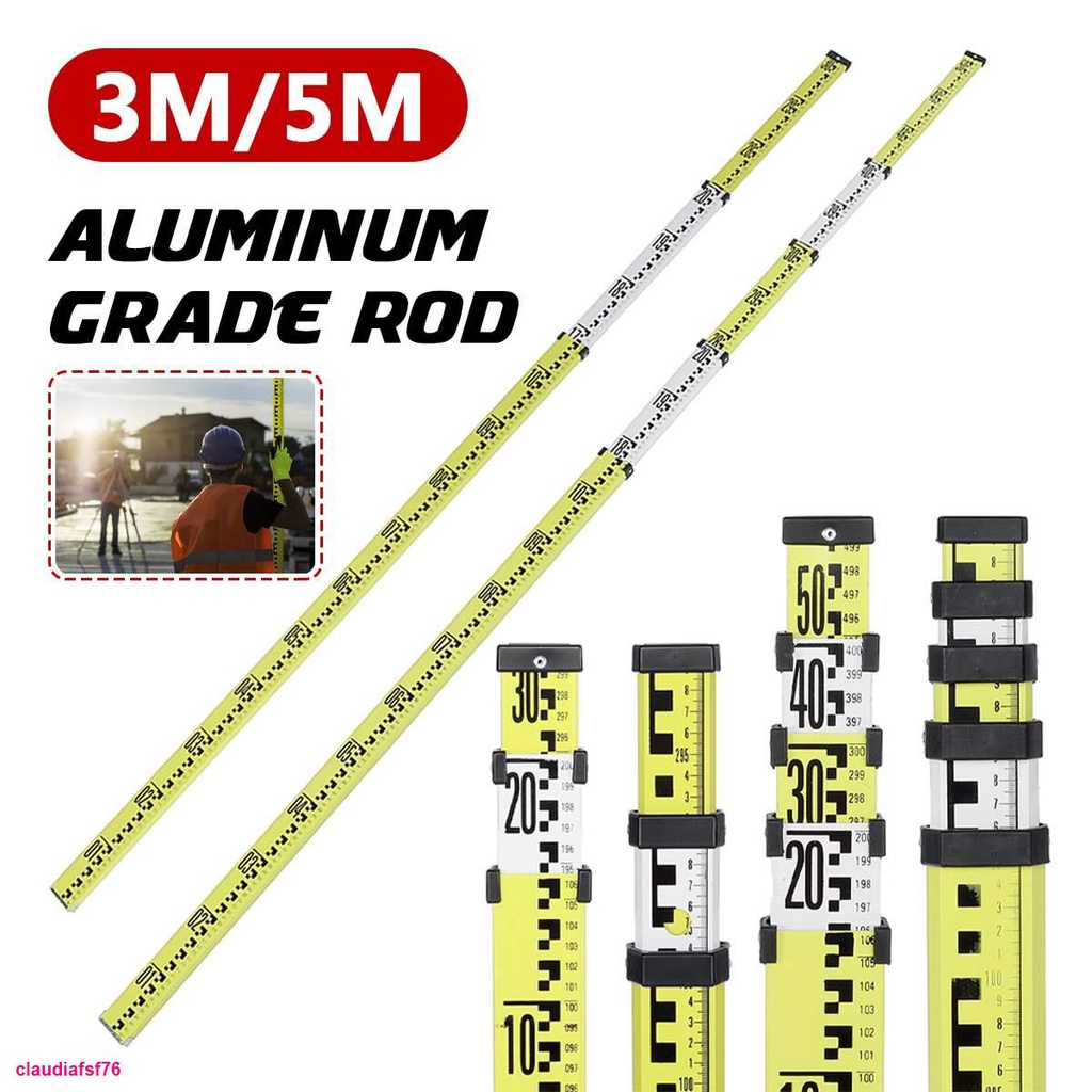 Aluminum Alloy 3M/5M High Precision Tower Ruler Telescopic ruler For ...