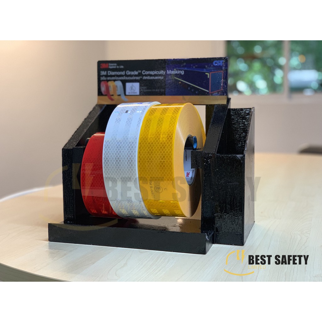 3M Reflective Strip Diamond Grade Yellow Red White (1 Meter Sold) Tape ...