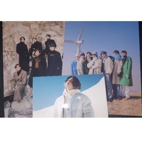 [READ Description!!] Photoset JUNGKOOK JK 4X6 - MINI POSTER BTS WINTER ...