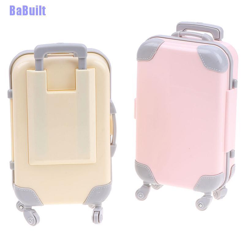 [BABU] Doll Accessories Plastic Travel Train Plastic Suitcase Luggage ...