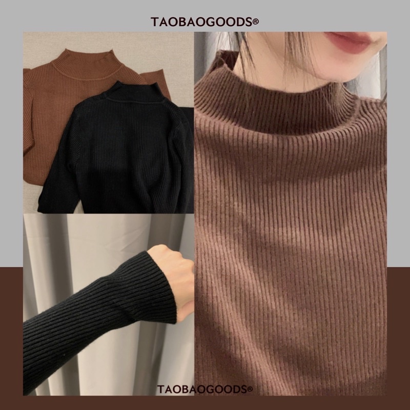 Taobaogoods | 3-inch stretchy, thin, body-hugging sweater made in ...