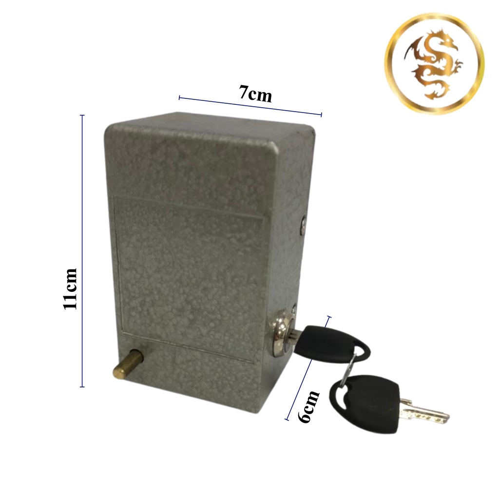 Auto Gate Lock "Comex" Underground Solenoid Lock Set with Key | Shopee ...