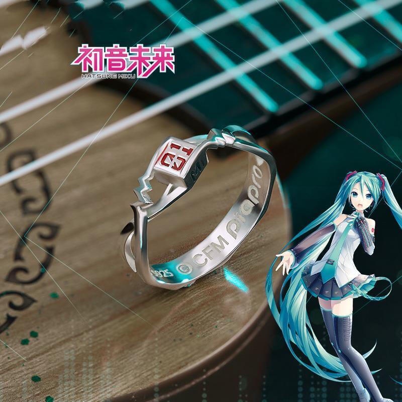 Hatsune miku Ring Two-Dimensional Anime Merchandise miku Joint Ring ...
