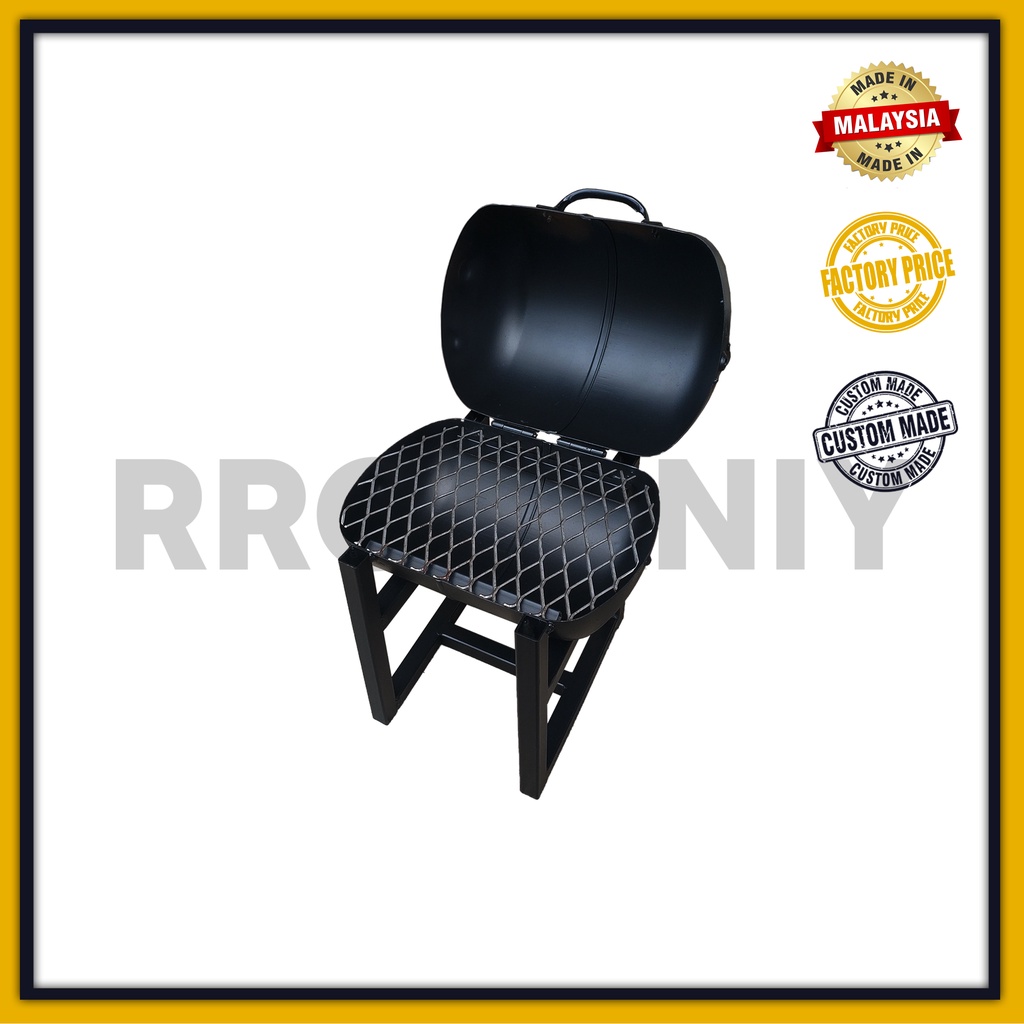 Mini BBQ Grill Steel Drum | Mini BBQ Grill | Mini Grill Set | Portable ...