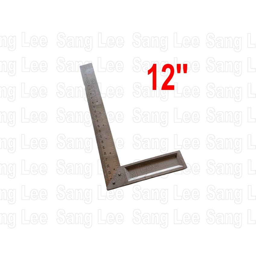 L Shape 90 degree Stainless Steel Angle Ruler Pembaris Besi Angle ...
