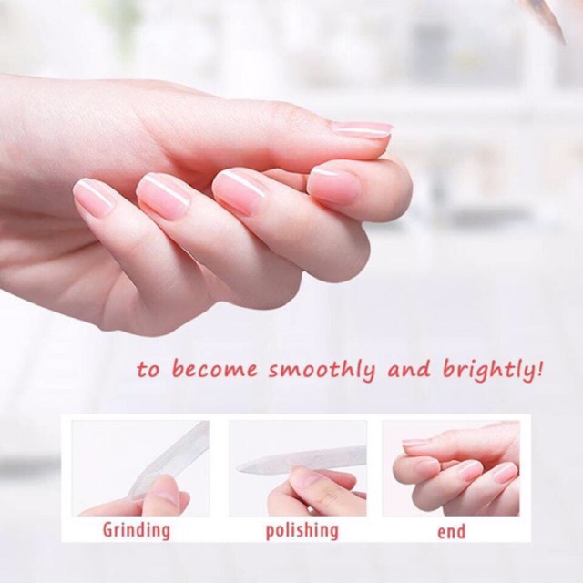 Pengilat kuku (GLASS NAIL )🥰🥰🥰 | Shopee Malaysia