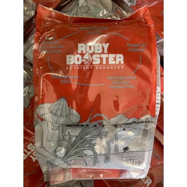 Ruby booster 5kg (pecah anak & pulih tanah) | Shopee Malaysia