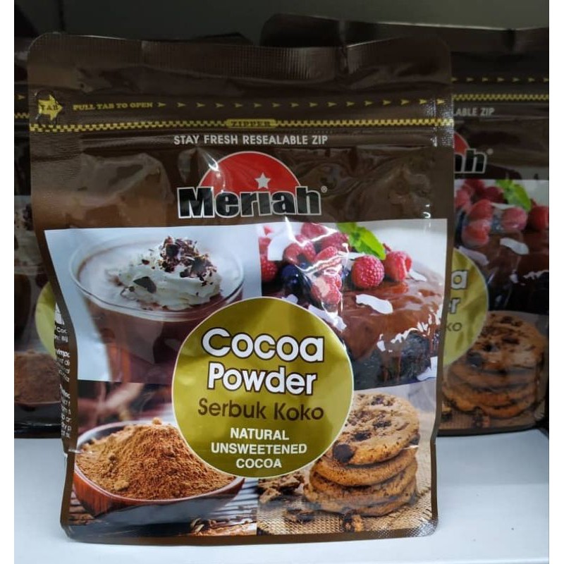Meriah Serbuk Koko Cocoa Powder 500g | Shopee Malaysia