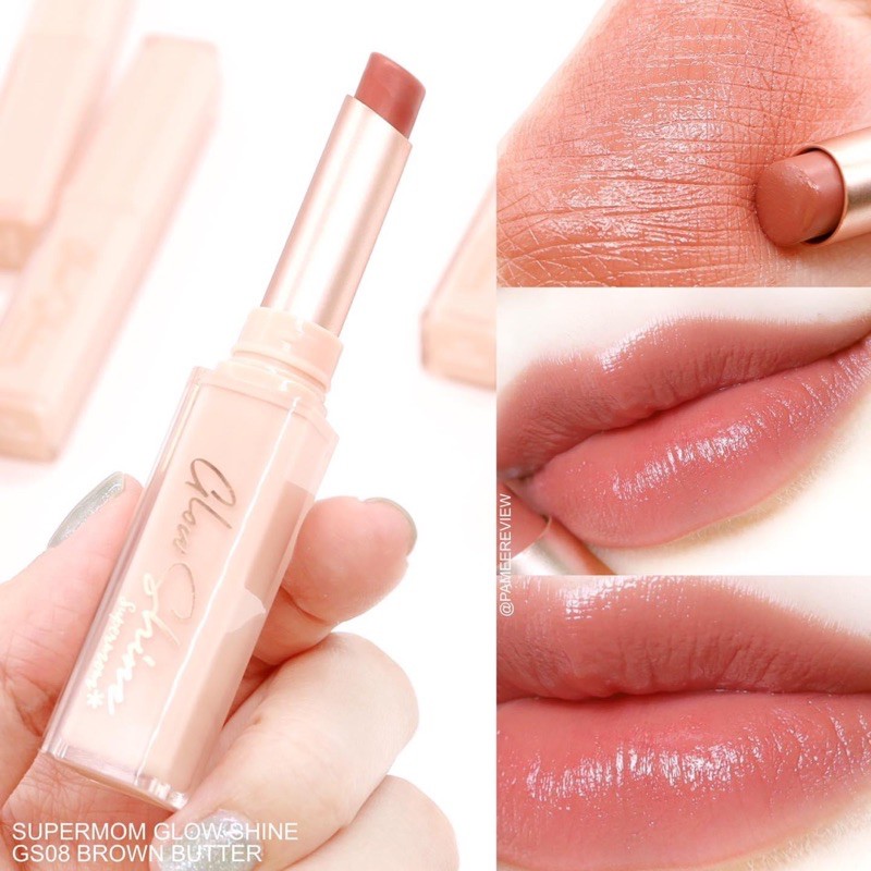 Supermom Glow Shine Shiny Lipstick | Shopee Malaysia