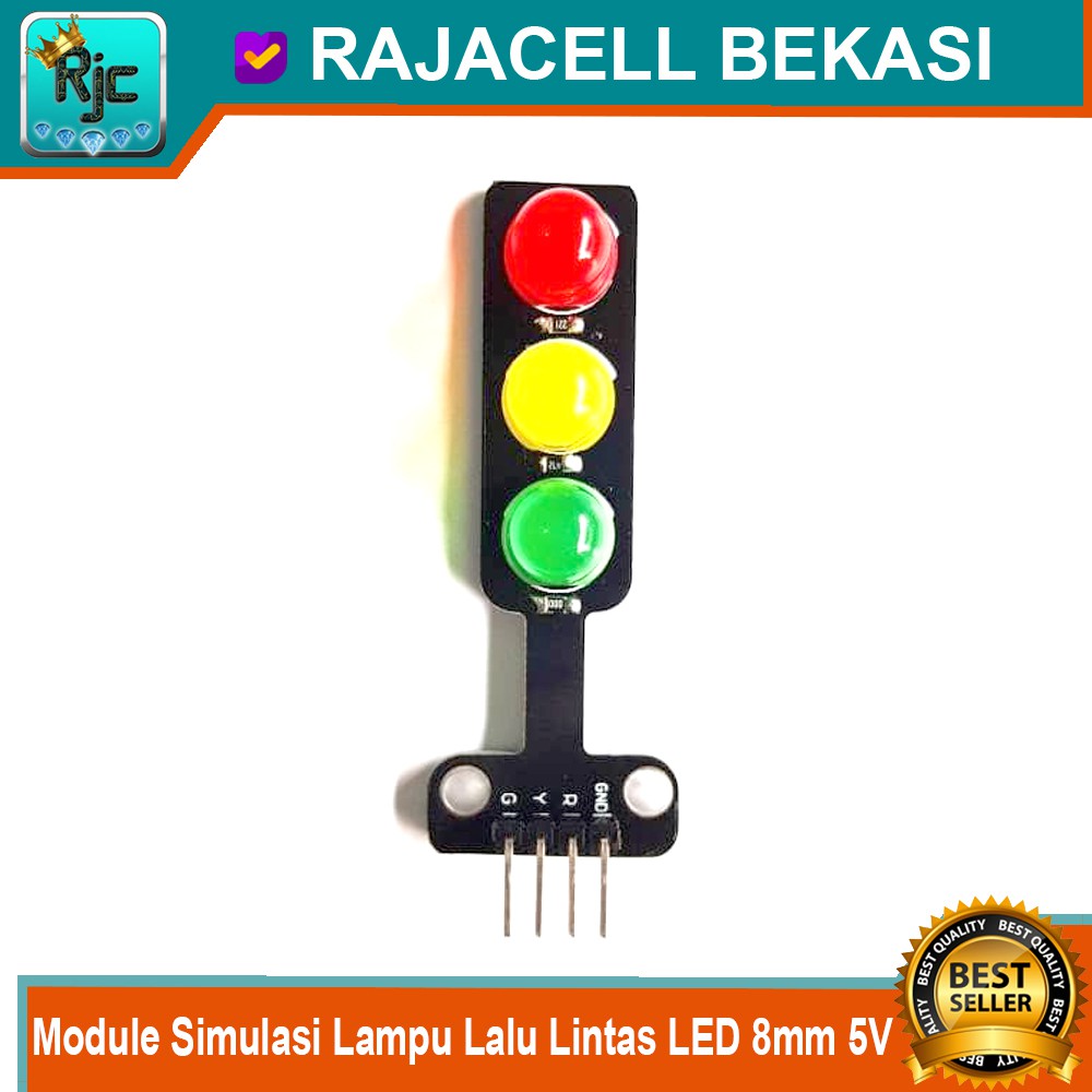 Led Traffic Light Simulation Module 8mm 5v Traffic Light R Y G Shopee Malaysia