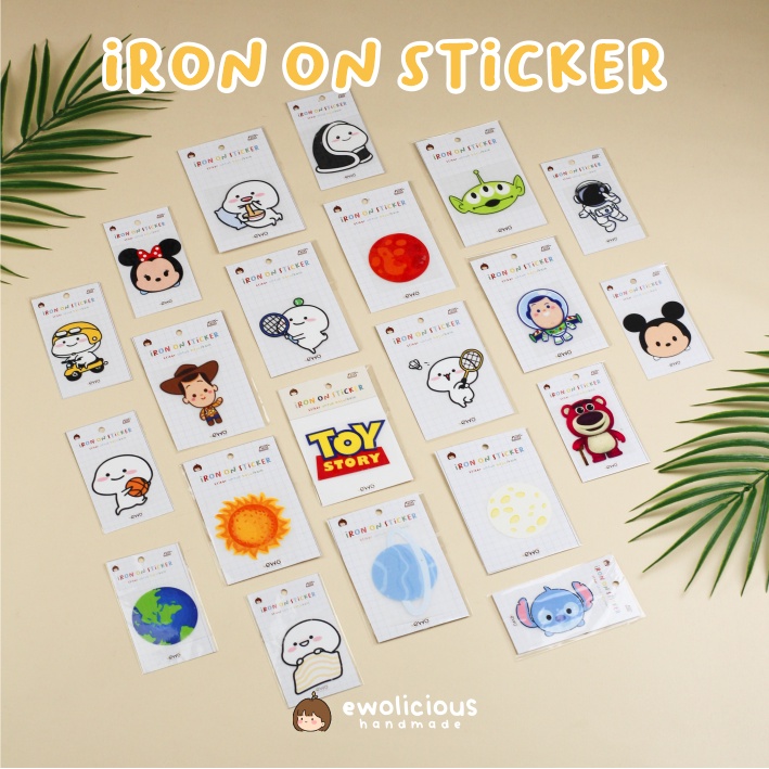 Dtf Fabric Sticker by Ewolicious | Iron on Sticker 5x5cm | Catalog I ...