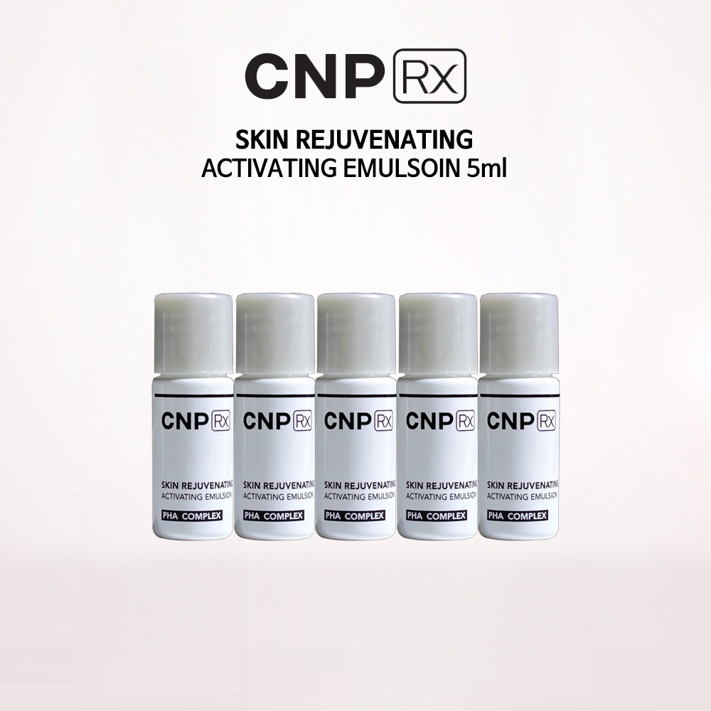CNP RX SKIN REJUVENATING ACTIVATING EMULSOIN 5ml(expiry date 2024.04.05) / Korea cosmetics ...