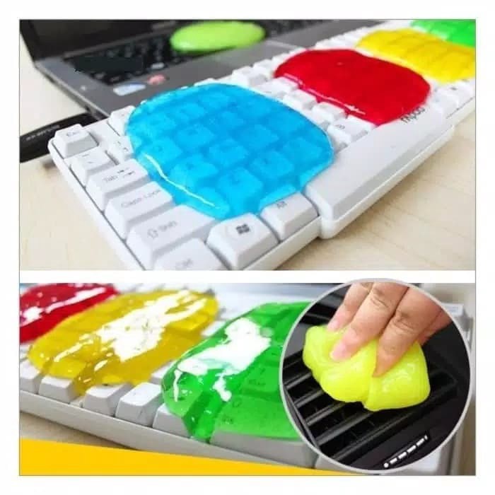 Super SLIME JELLY CLEANER ORIGINAL MULTIPURPOSE GEL KEYBOARD DUST ...