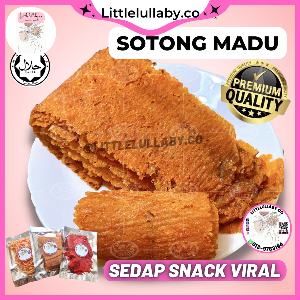 Halal Sotong Madu Pedas No Sugar Bakar Kering Pangkor Cumi Cuttlefish ...