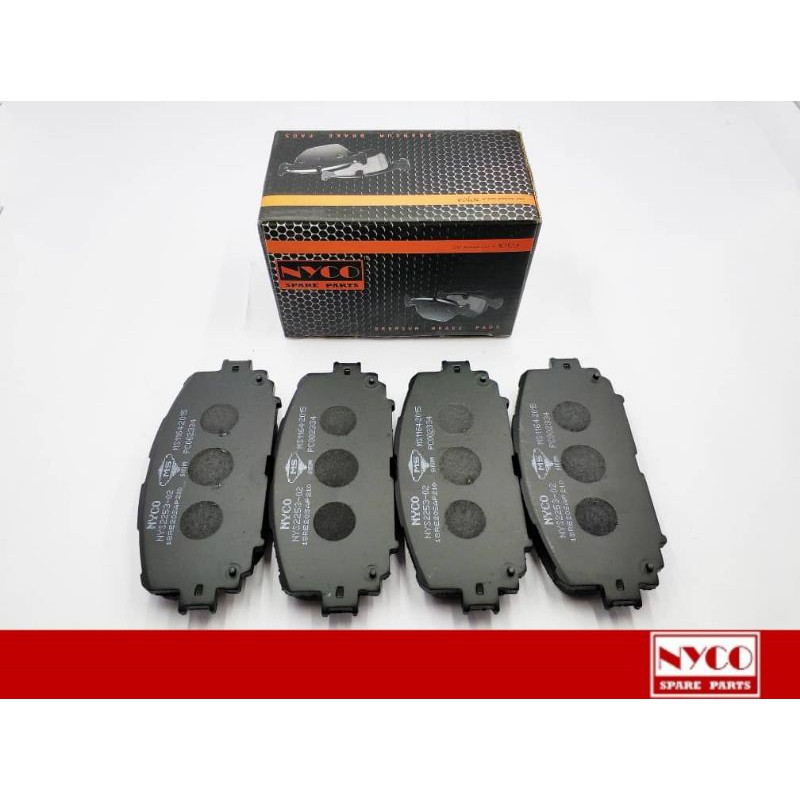 BRAKE PAD FRONT SETS TOYOTA YARIS / VIOS NCP93 G / VIOS NCP150 BIG ...
