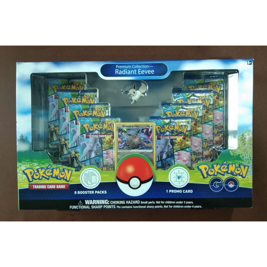 Pokémon TCG: Pokémon GO Premium Collection Radiant Eevee | Shopee Malaysia