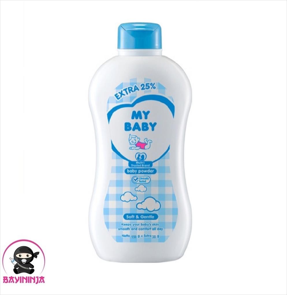 My BABY Powder Soft Gentle BABY Powder 150g | Shopee Malaysia