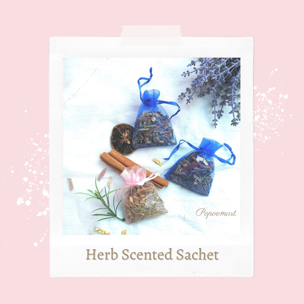 Herb Scented Sachet / Dried Floral Sachet / Herbal Sachet | Shopee Malaysia