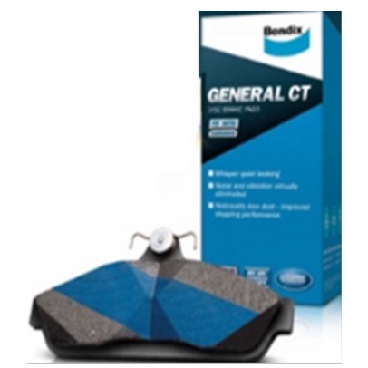 Bendix General CT Disc Brake Pad Front (DB1209GCT) - Lexus GS300 LS400 ...